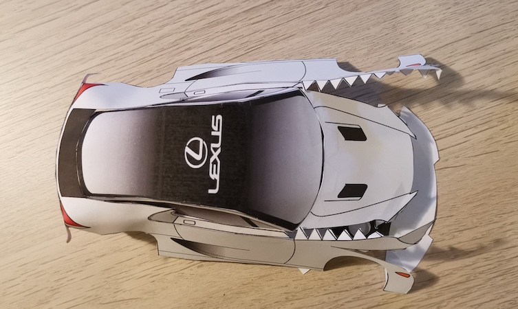 Build your own Lexus LFA paper model - Lexus UK Magazine